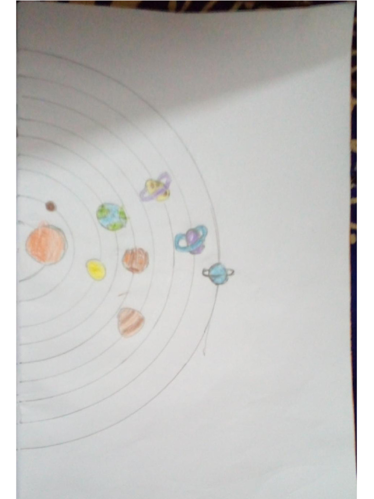 SOLAR SYSTEM Drawing | PDF