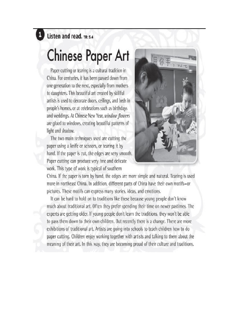 Chinese Paper Art | PDF