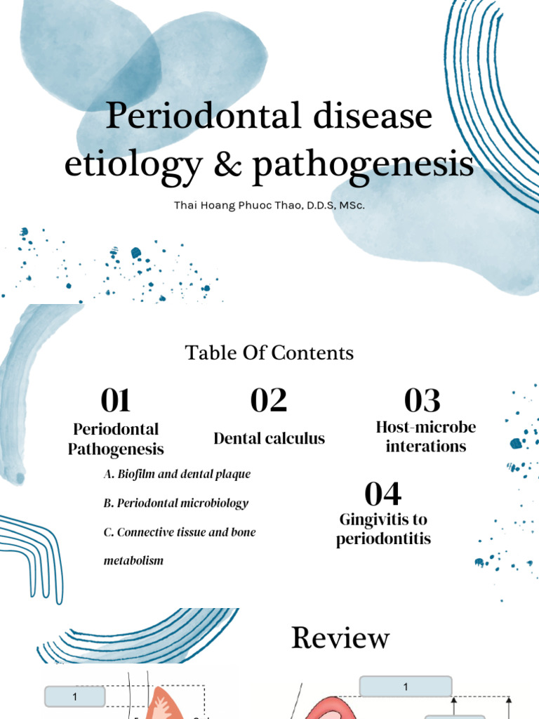 1 - Etiology and Pathogenesis | PDF | Periodontology | Biofilm