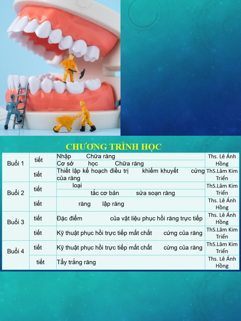 1.introduction To Operative Dentistry | PDF | Dentistry | Human Tooth