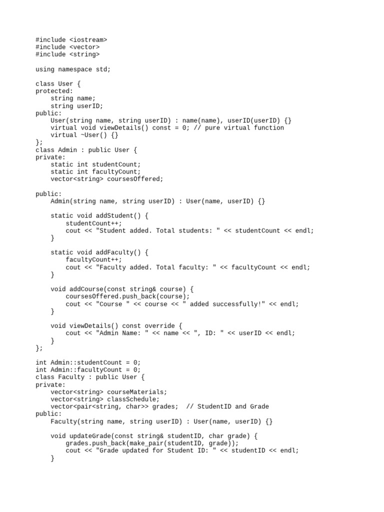 OOPS (LMS) | PDF | Object (Computer Science) | Computer Programming