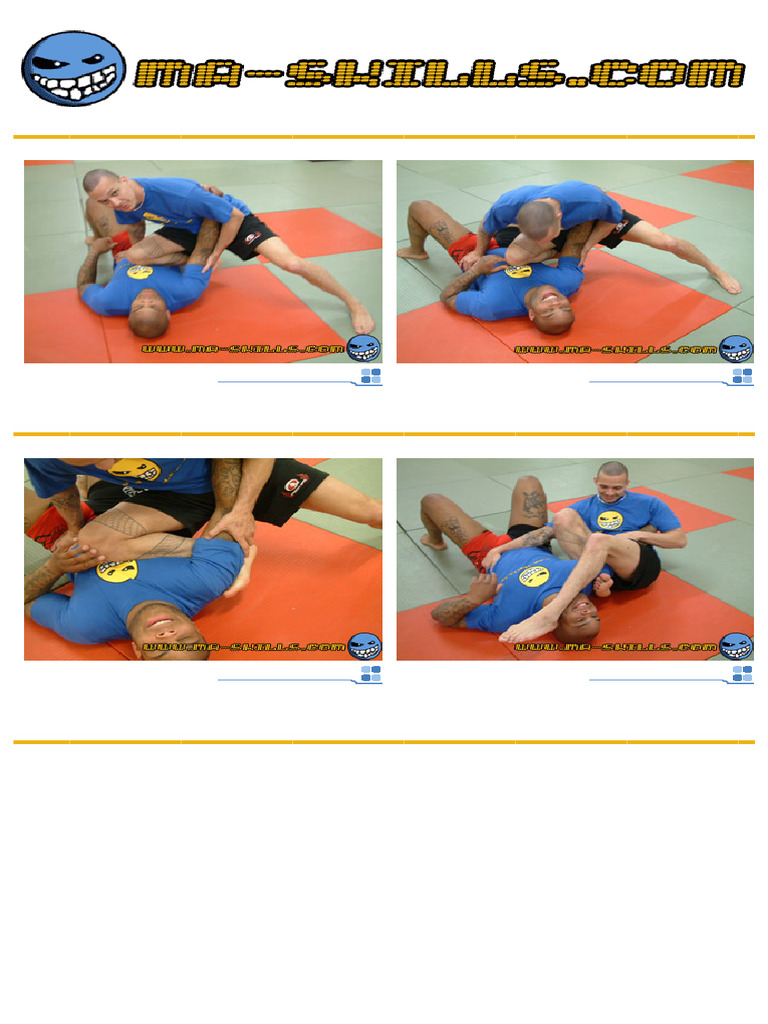 Half Mount Armbar - S | PDF
