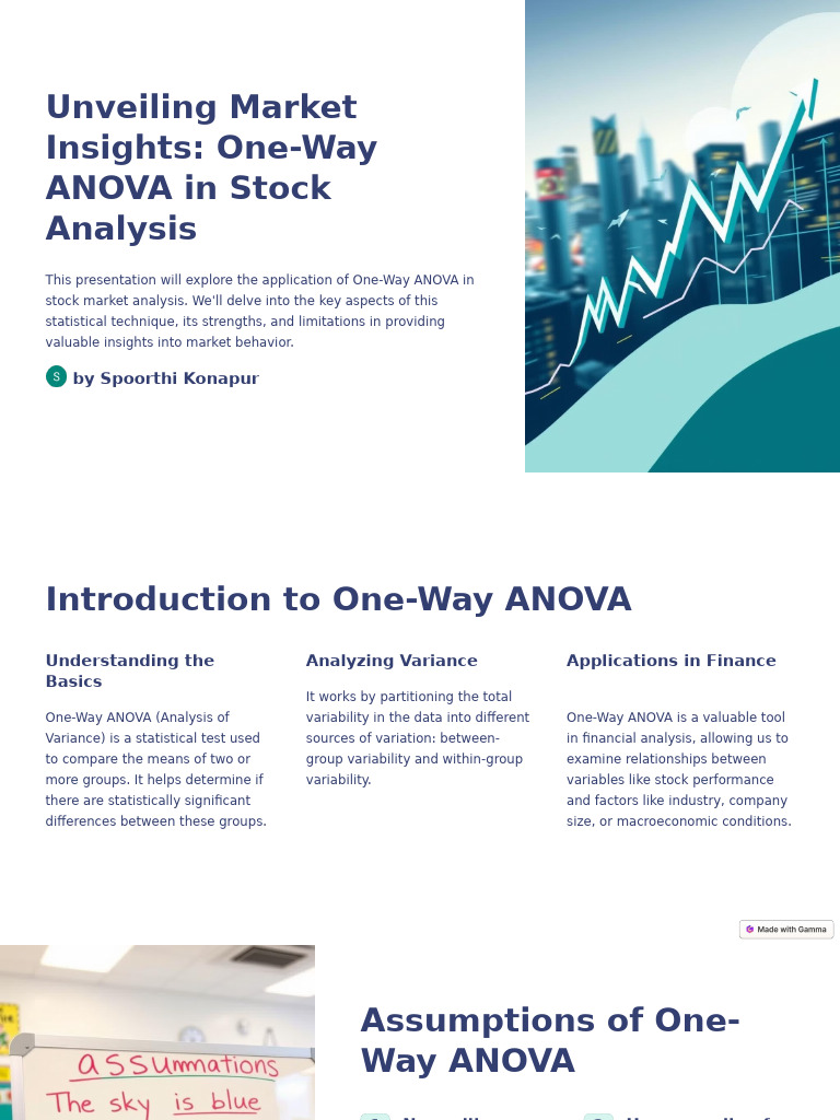 Unveiling Market Insights One Way ANOVA in Stock Analysis | PDF ... Unveiling Market Insights One Way ANOVA in Stock Analysis | PDF ...