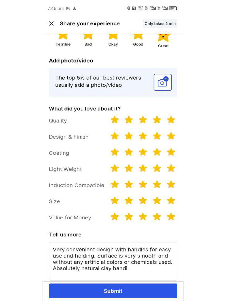 Product Feedback Pdf