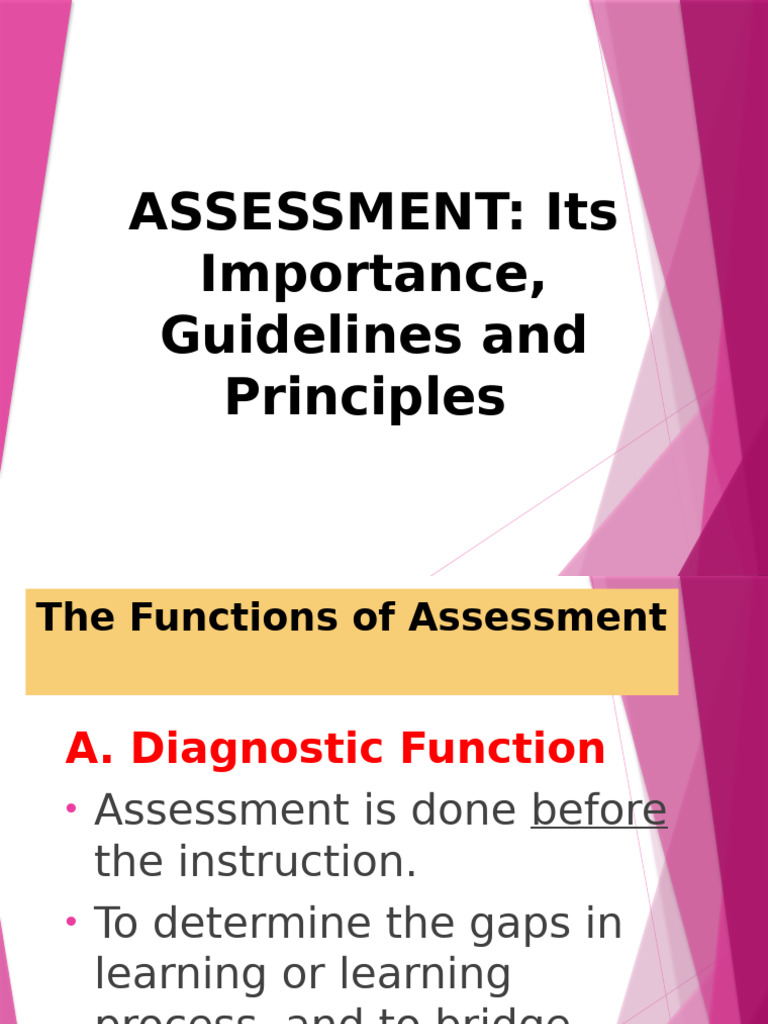 2nd Topic EDUC 75 Importance. Guidelines and Principles 1 | PDF ...