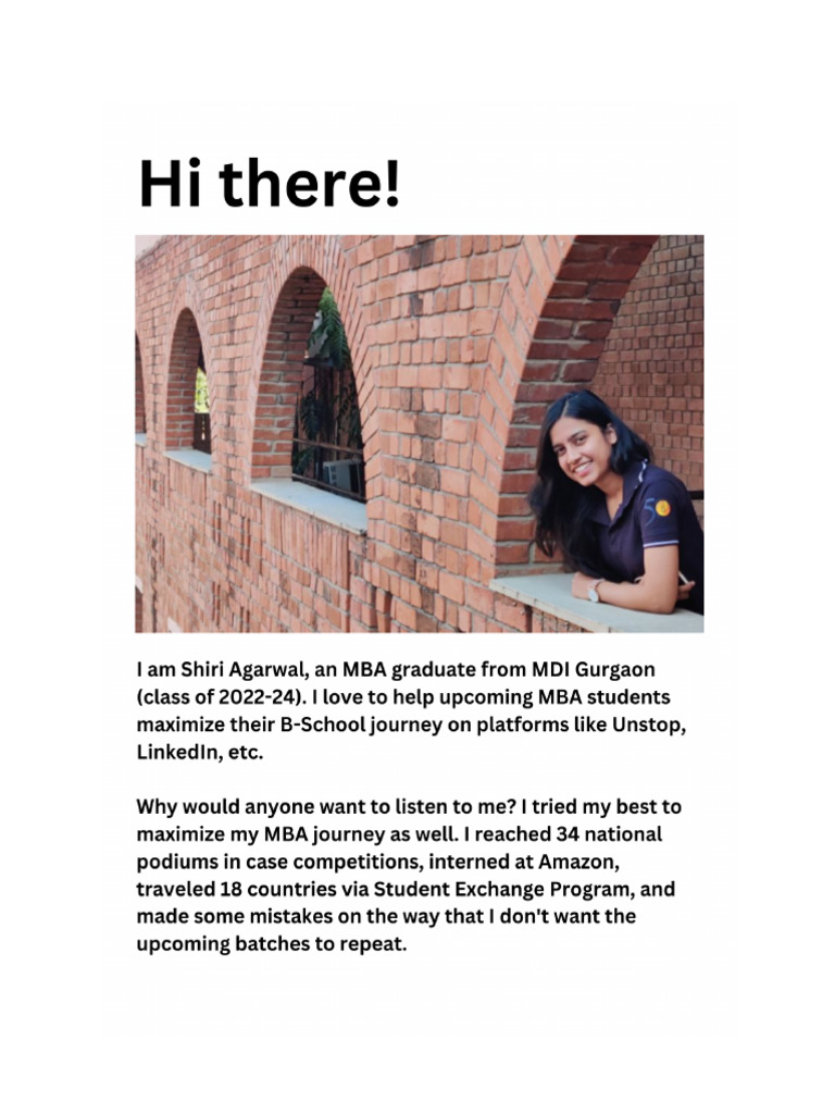 Your 101 Guide To Mba Pdf