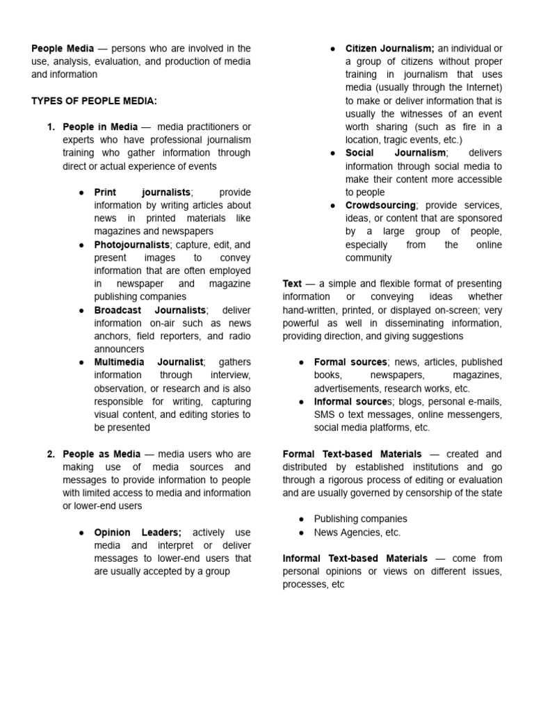 Media and Information Literacy | PDF | Typefaces | Computer Data Storage