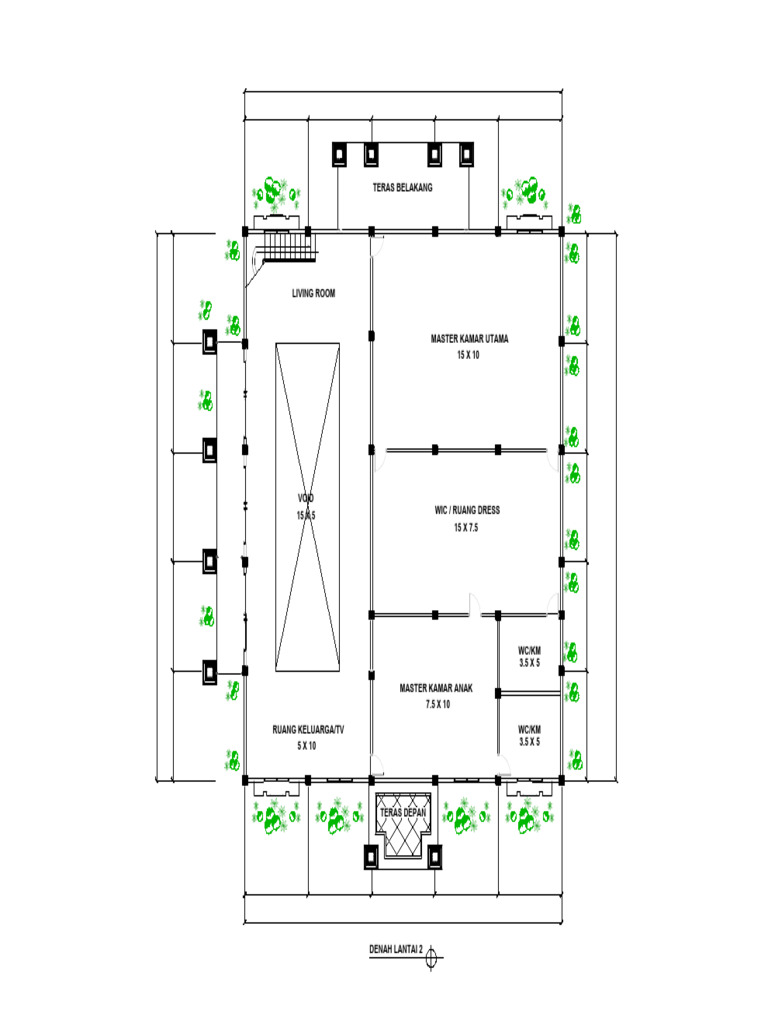 DENAH VOID 15 X 5 | PDF
