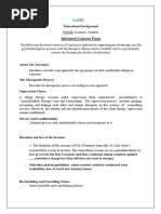 DCC Confirmation Form Instructions | PDF | Psychotherapy | Clinical ...