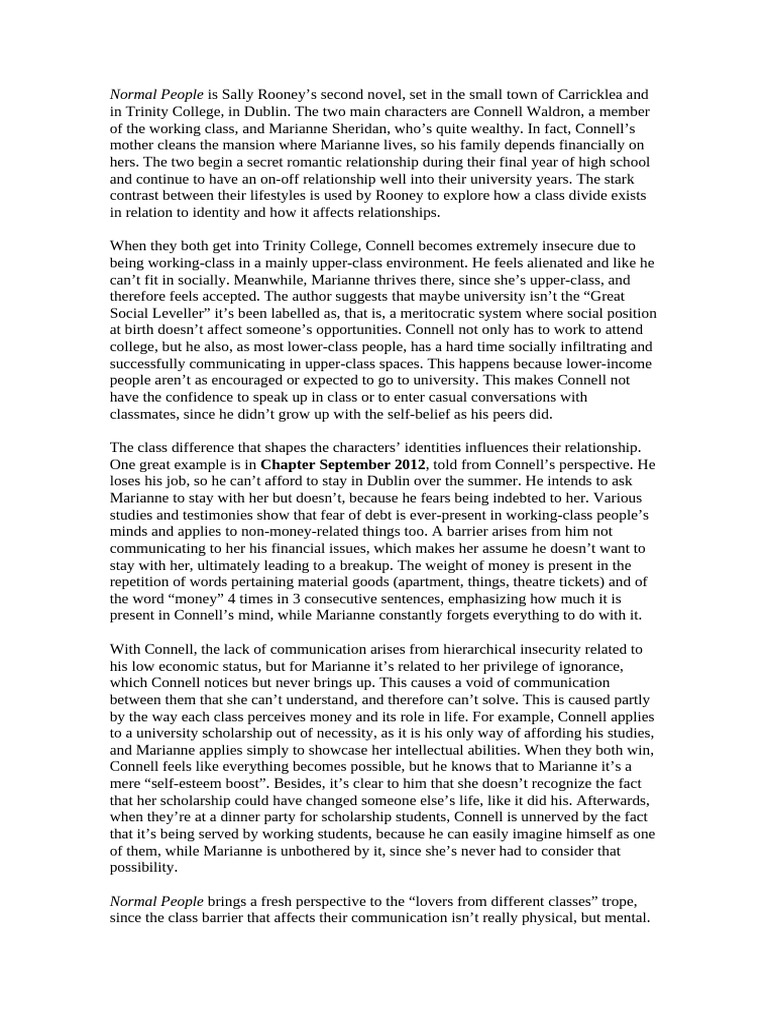 Normal People in class | PDF | Psychology | Social Psychology