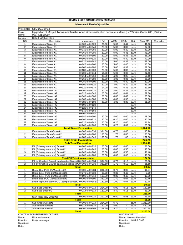 Measurement Sheet | PDF | Rocks | Sedimentology