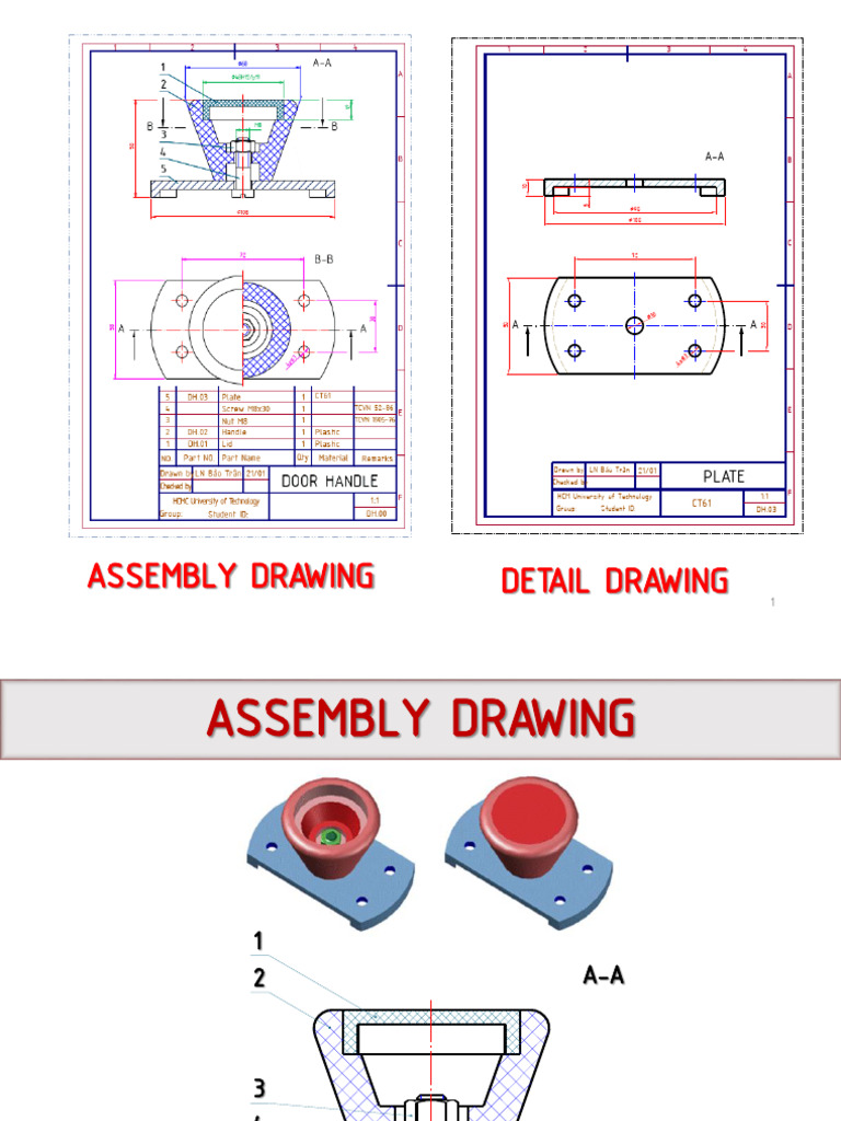 Day11-Student-Assembly Drawing-Part1 | PDF | Drawing