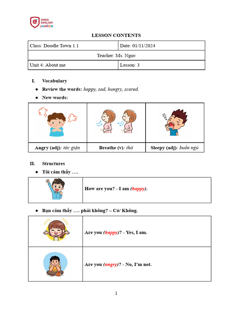 (01.11 - DT1.1) Unit 4 - Lesson 3 - LC | PDF