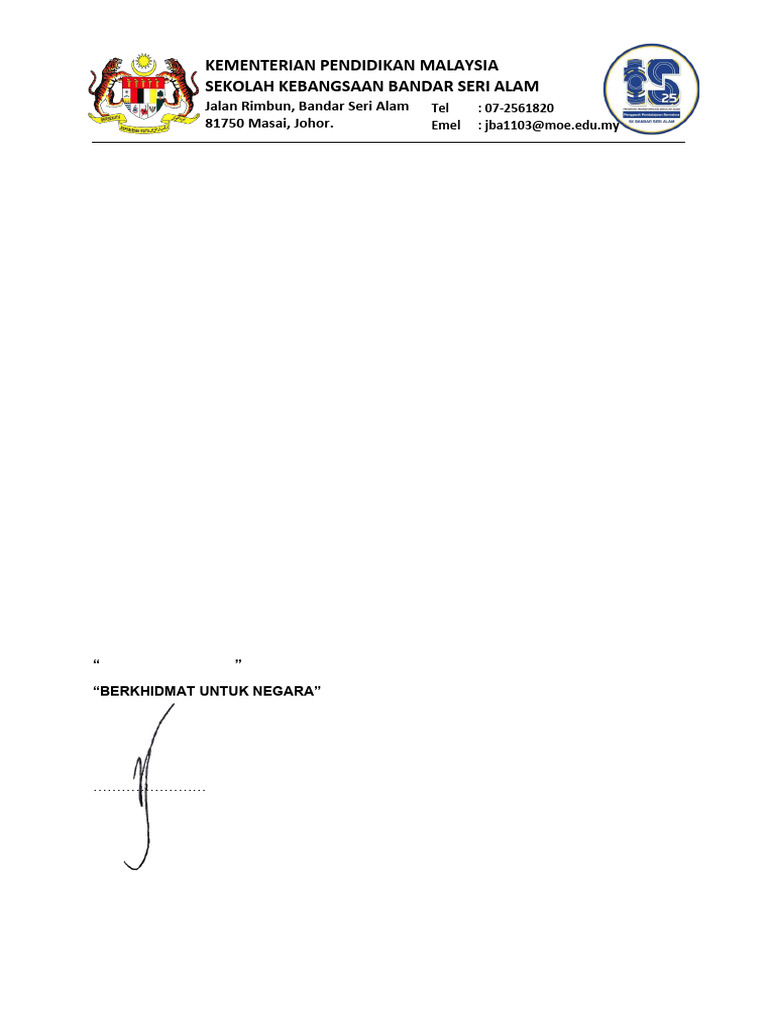 Surat Lantikan Guru Mentor Group 1 | PDF