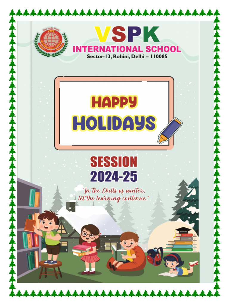 Class 3 Updated Holiday Homework | PDF