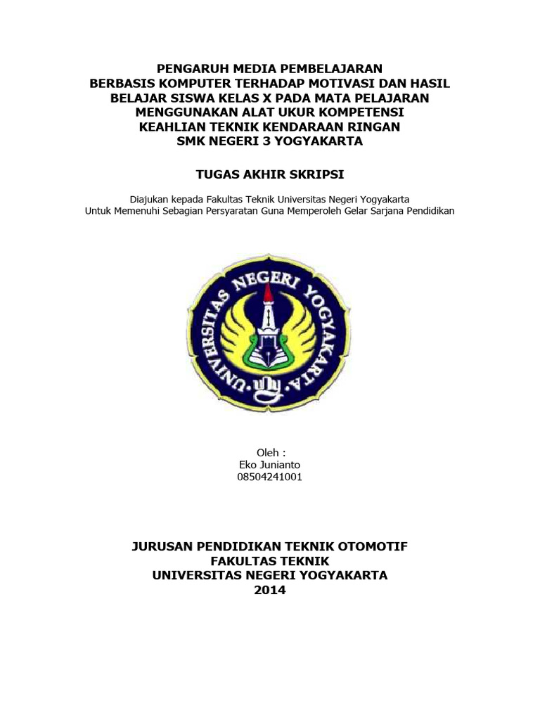 Eko Junianto 08504241001 | PDF