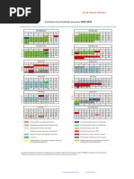 UAM Calendario - 2025 | PDF
