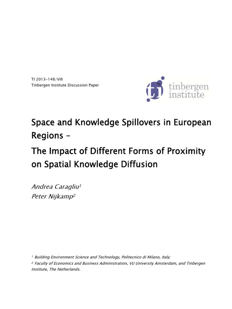 Spillover S | PDF | Matrix (Mathematics) | Knowledge