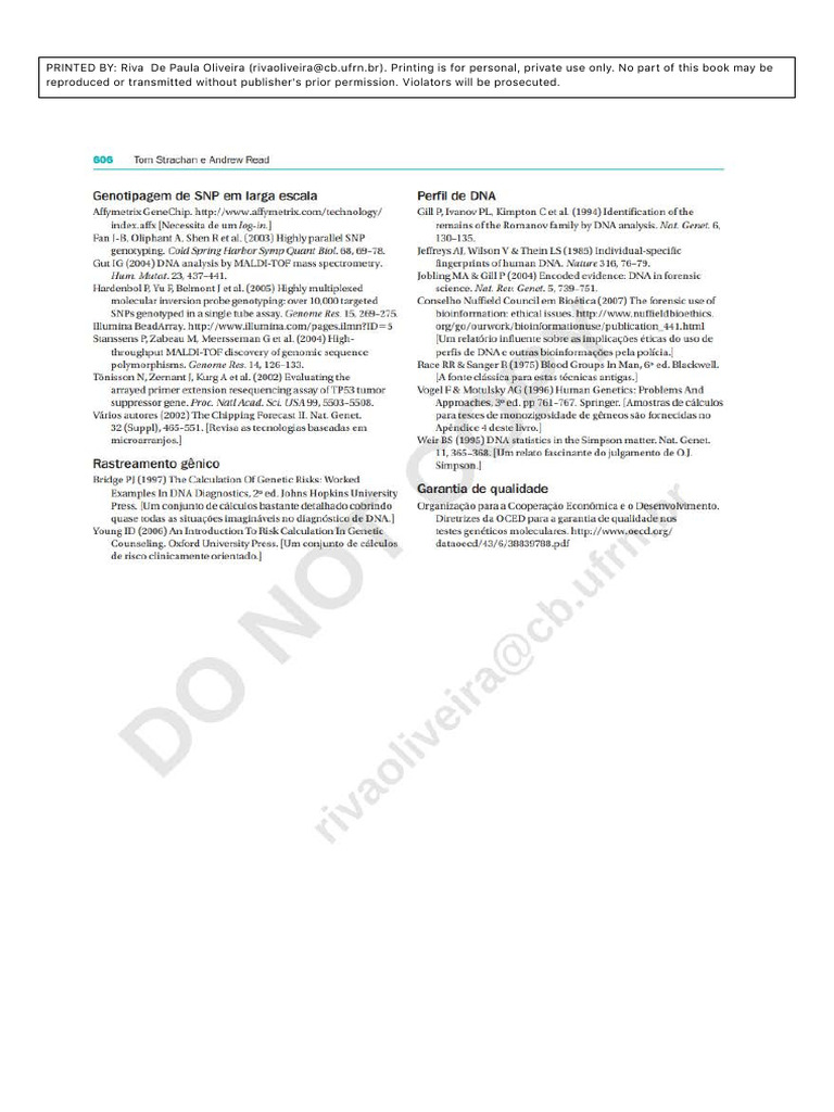 Strachan 4a Ed - Capitulo 19 | PDF