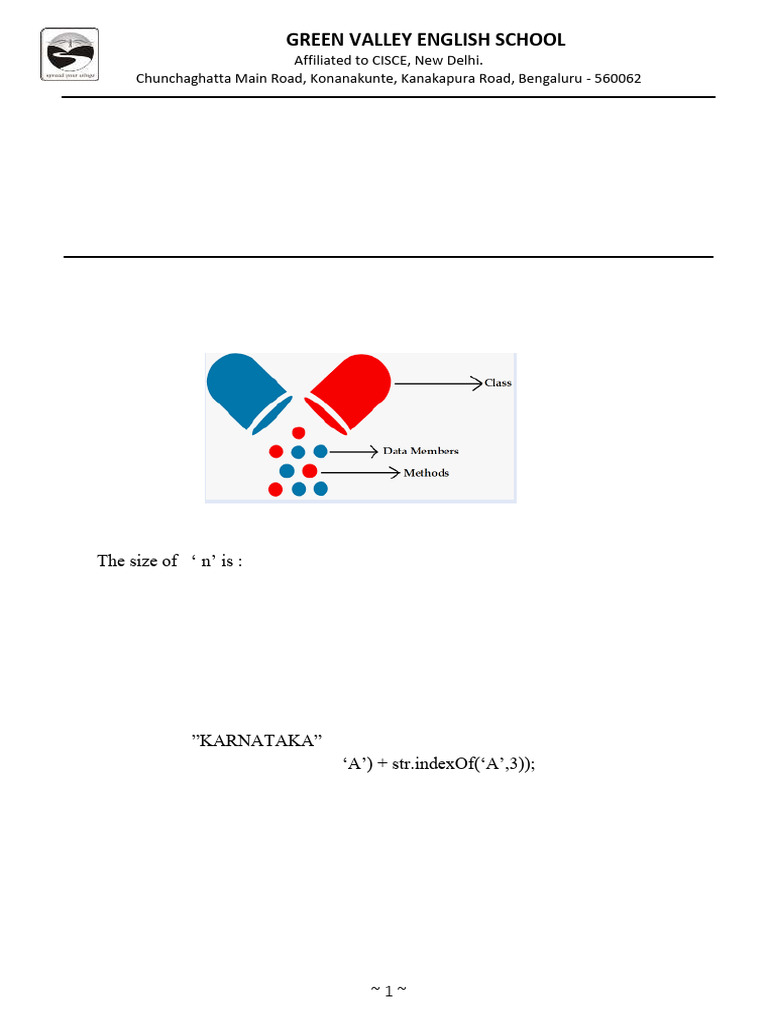 10 ICSE - Computer Application - I Preparatory Exam - 2024-25 | PDF ...