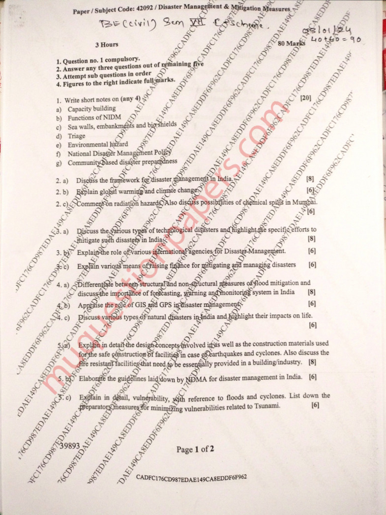 2023 December Iloc I Disaster Management and Mitigation Measures Rev 2019 C Scheme | PDF