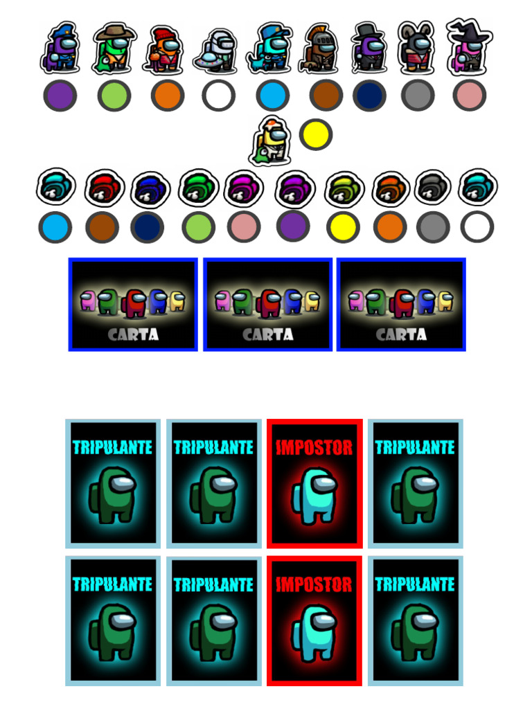 El Juego de Mesa de Among Us (Jon Gamer) | PDF