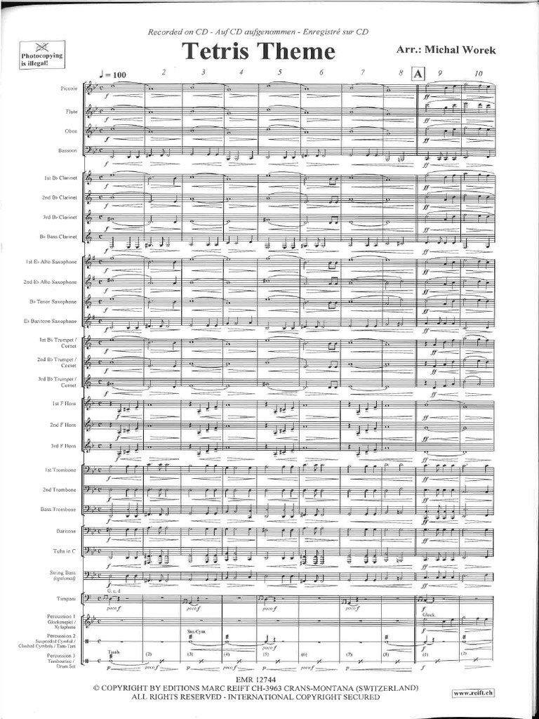 Tetris Score | PDF