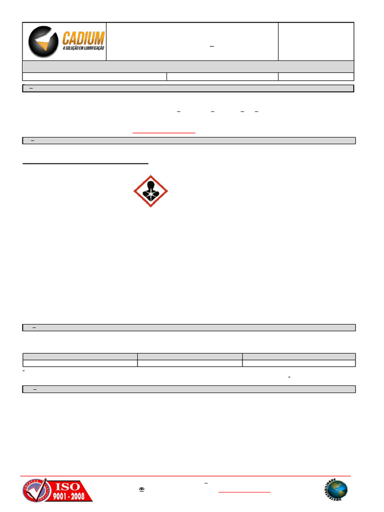 FISPQ - Óleo Isolante Fluercad 09 N | PDF