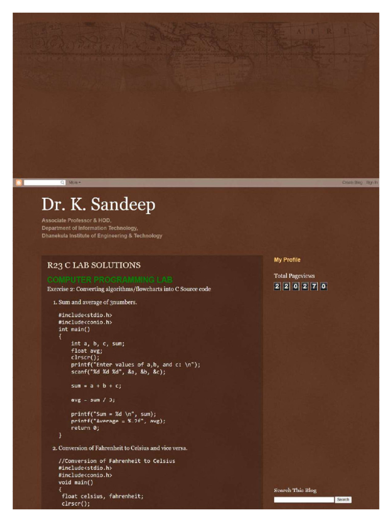 Bca Lab Manual | PDF