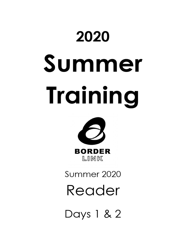 2020_Summer_TD_Reader | PDF | Teachers | Communication