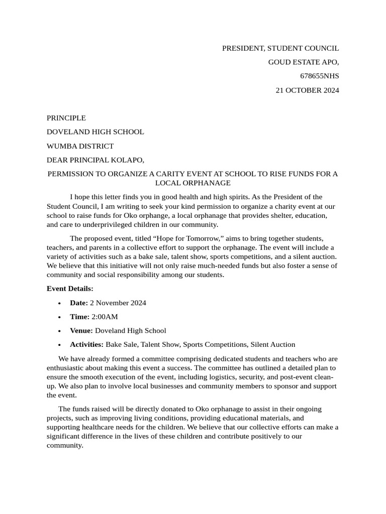 David English Assingment | PDF | Orphanage