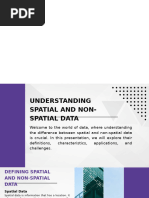 Spatial vs. Non-Spatial Data Spatial Data: Module 1: Introduction and Data Structure | PDF ...