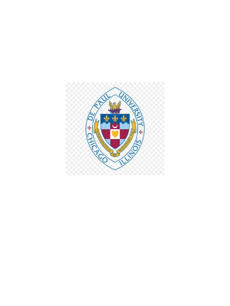 DePaul University Acceptance Letter | PDF