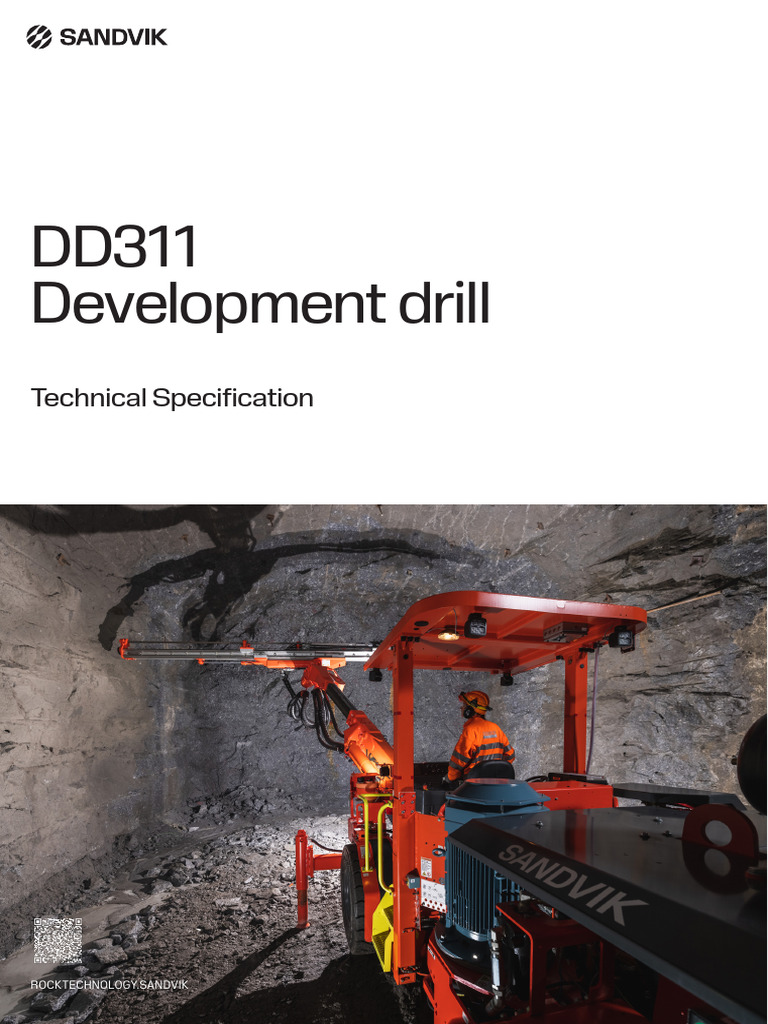 Dd311 Specification Sheet English | PDF | Drill | Drilling