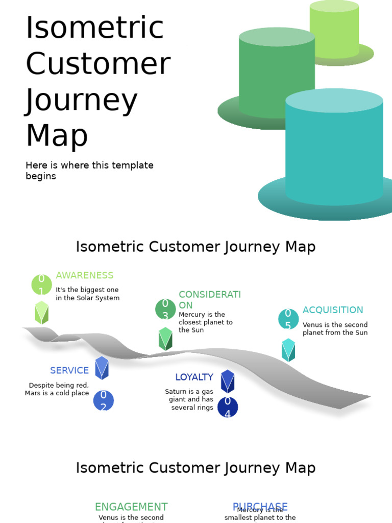 Isometric Customer Journey Mapping Guide | PDF | Planets | Solar System