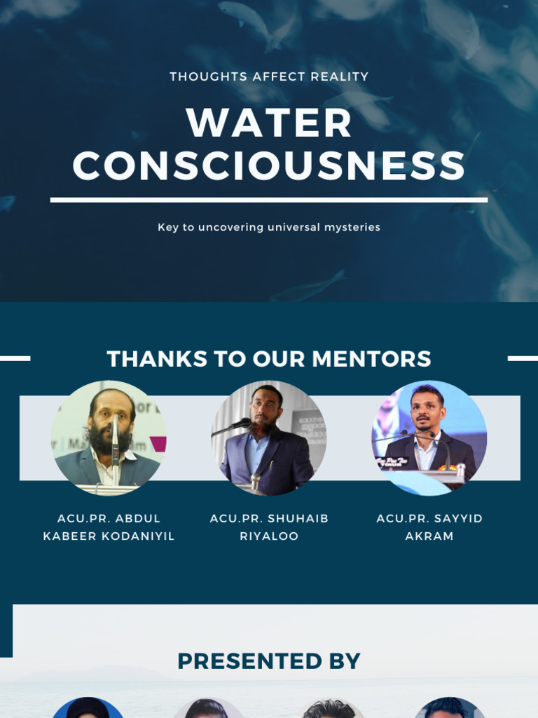 Water Consciousness in Acupuncture | PDF | Water | Earth Sciences