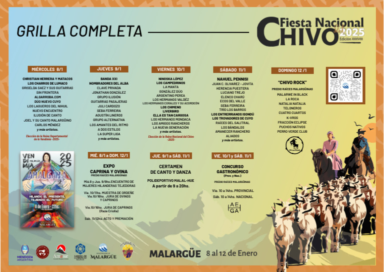 ARTISTAS PREDIO CHIVO 2025 A 4-Paginas-1 | PDF