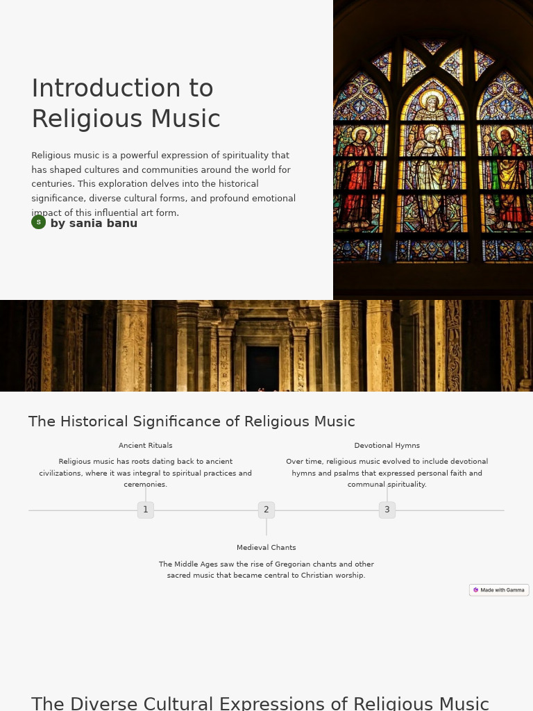 Exploring the Impact of Religious Music | PDF | Religious Music | Spirituality