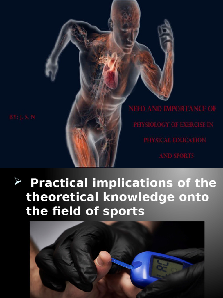 Need & Importance of Exercise Physiology | PDF