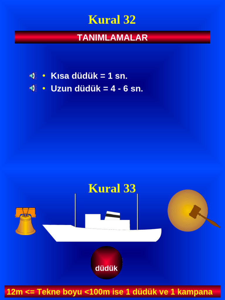 Kural 32: Tanimlamalar | PDF