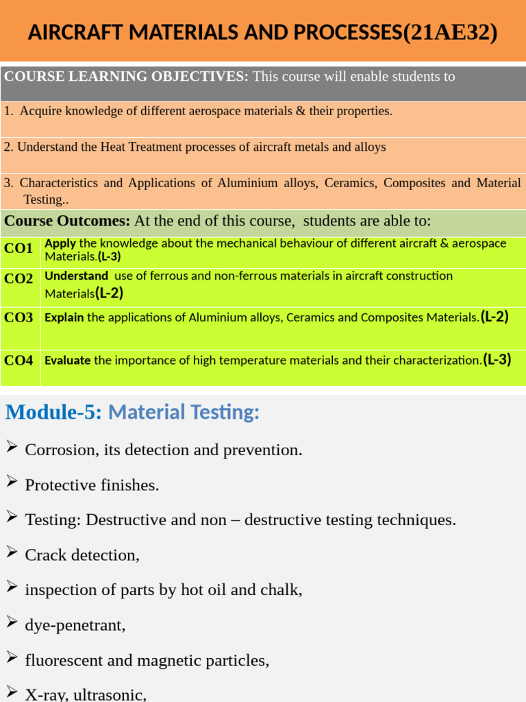 Amp Module 5 | PDF | Corrosion | Metals