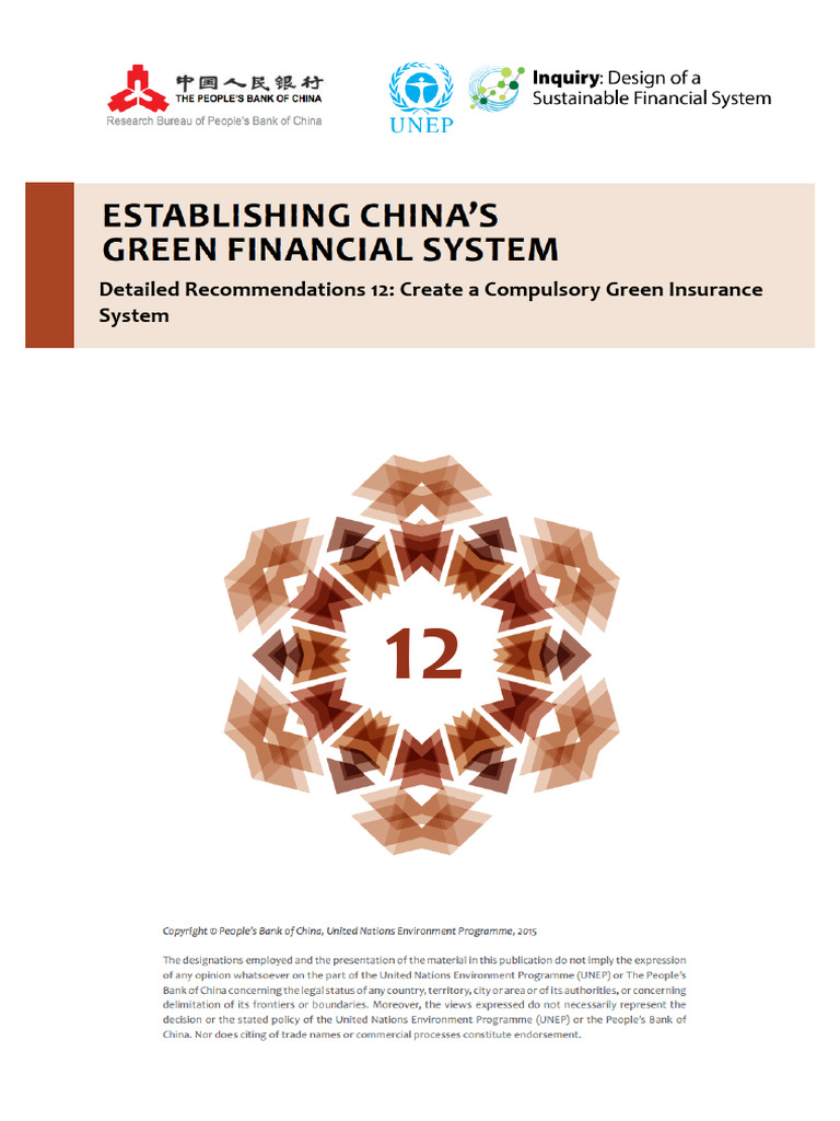 China Compulsory Green Insurance | PDF | Insurance | Smelting