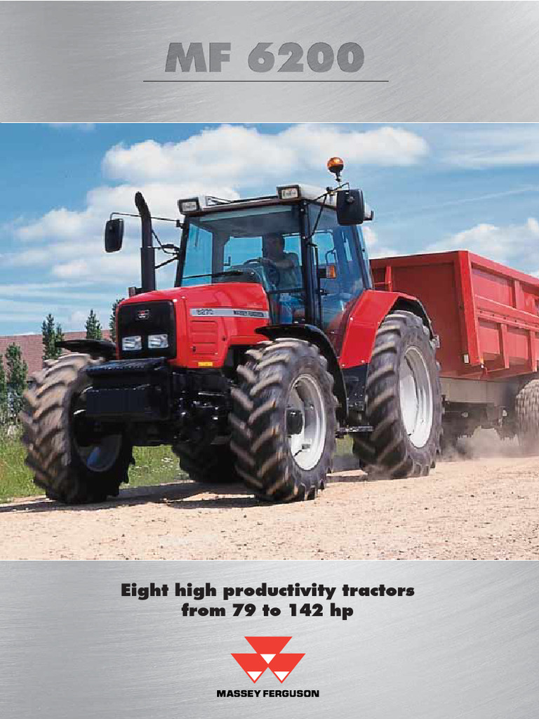 BR EN Massey Ferguson MF 46235 6245 6255 6260 6265 6270 6280 6290 Technical Specification | PDF ...
