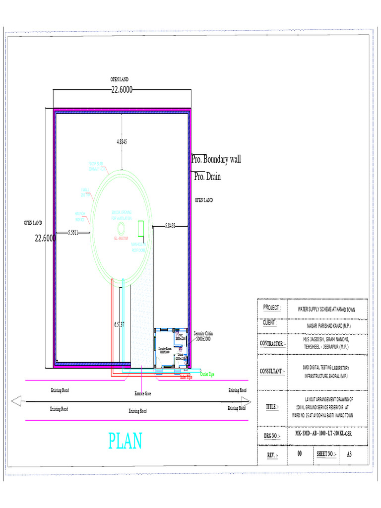 200 KL Layout Rev01 | PDF | Civil Engineering | Architectural Elements