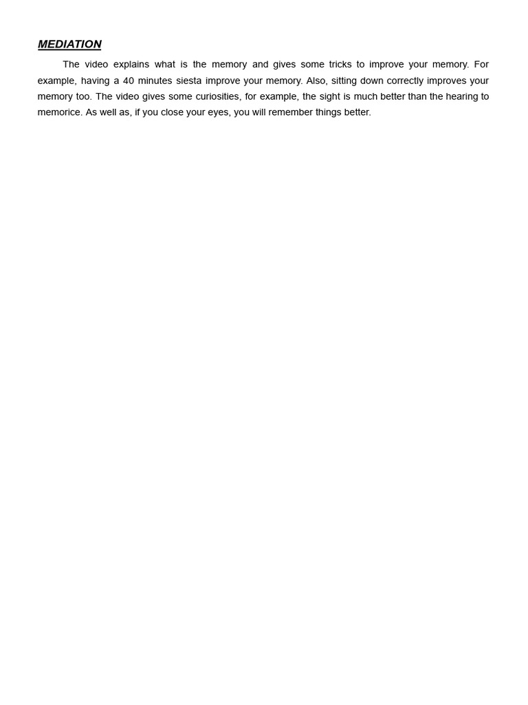 Mediation | PDF