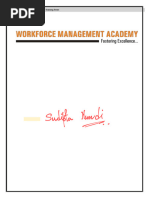 WFM Definitions & Formulas | PDF