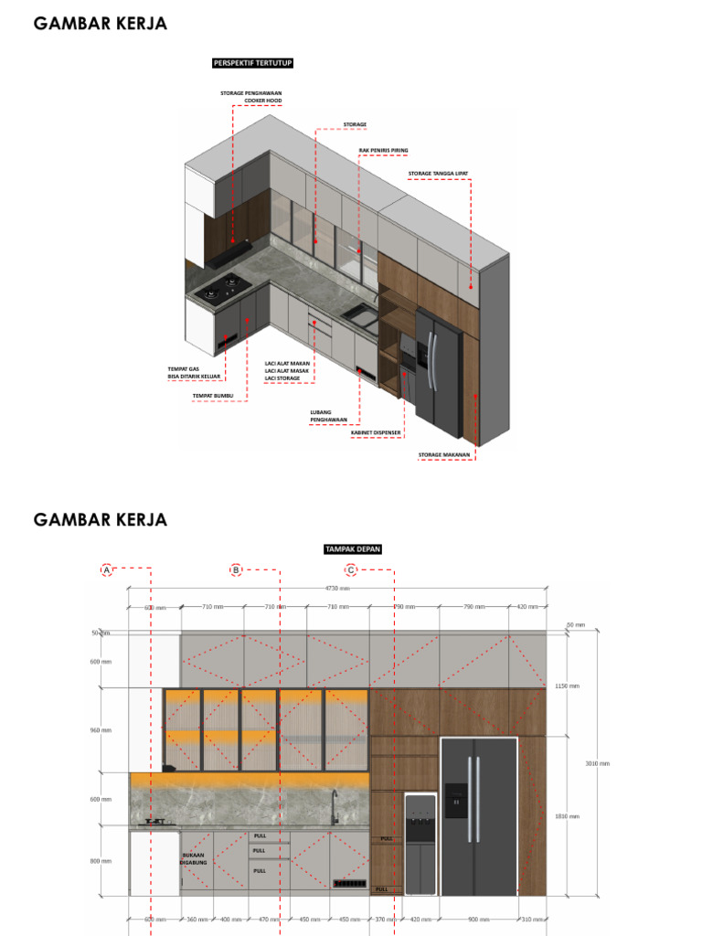 Desain Storage Dapur Fungsional | PDF