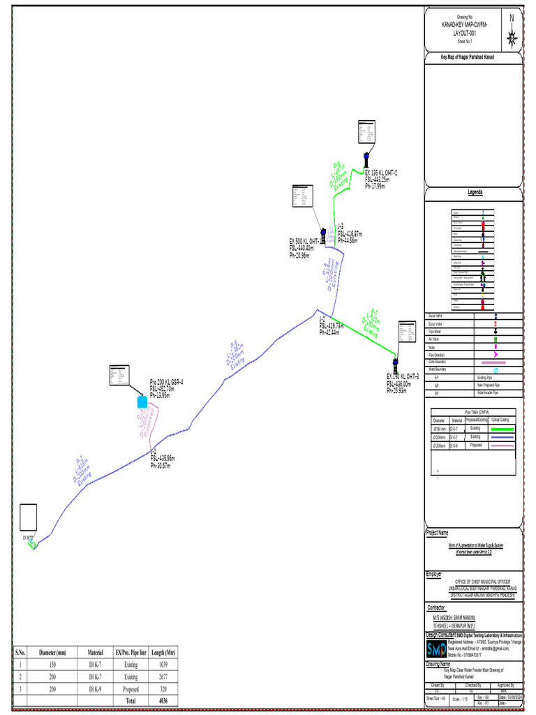 Drawing CWFM | PDF | Hydraulics | Chemical Engineering