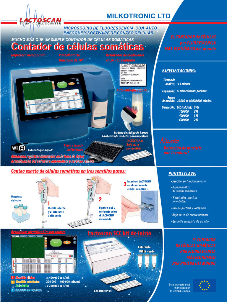 Brochure - LACTOSCAN - SCC - ES - CH | PDF