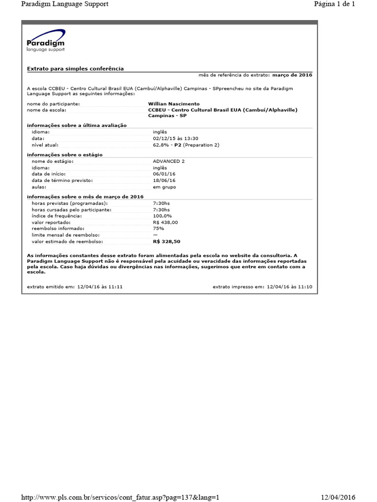 Fatura PLS 03-2016 | PDF